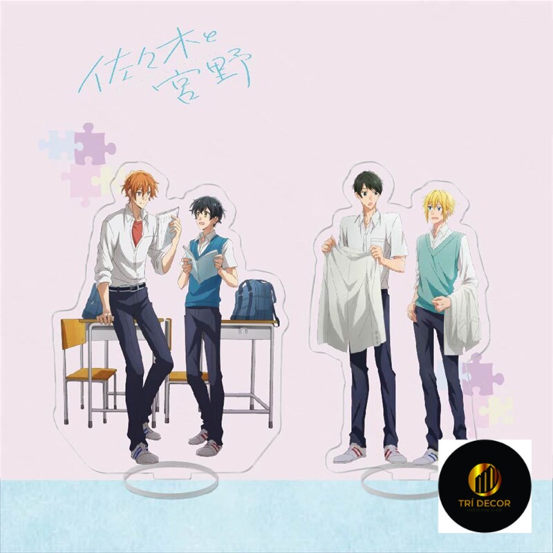 Standee model BL Anime Sasaki to Miyano Acrylic Manga Anime BL Japanese ...