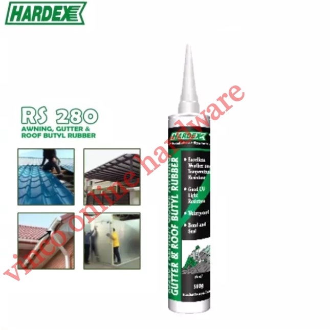 HARDEX AWNING GUM AND ROOFING SILICONE / AWNING SEALANT | Shopee Malaysia