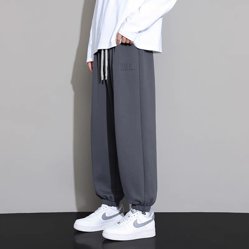 【4Color/M-5XL】Jogger Pants Men Plus Size 3D Letter Logo Casual Sport Running Sweatpants Man ...