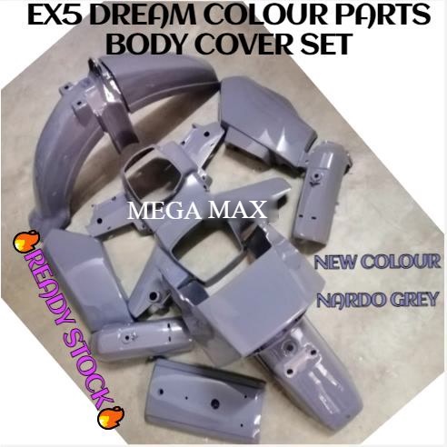EX5 DREAM EX5 HONDA COLOUR PARTS BODY COVER SET HLD NEW ARRIVAL COLOUR - NARDO GREY EX5 EX5 ...