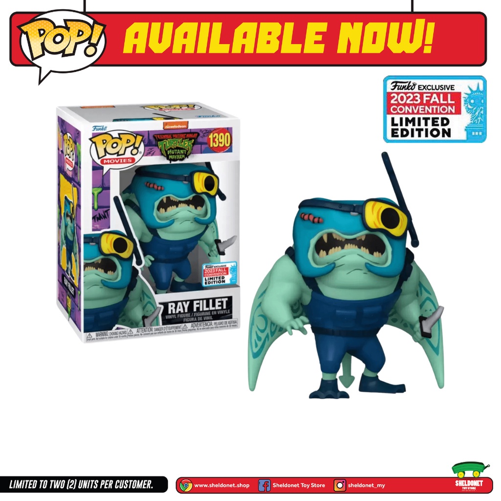Funko Pop! Animation: Teenage Mutant Ninja Turtles: Mutant Mayhem - Ray ...