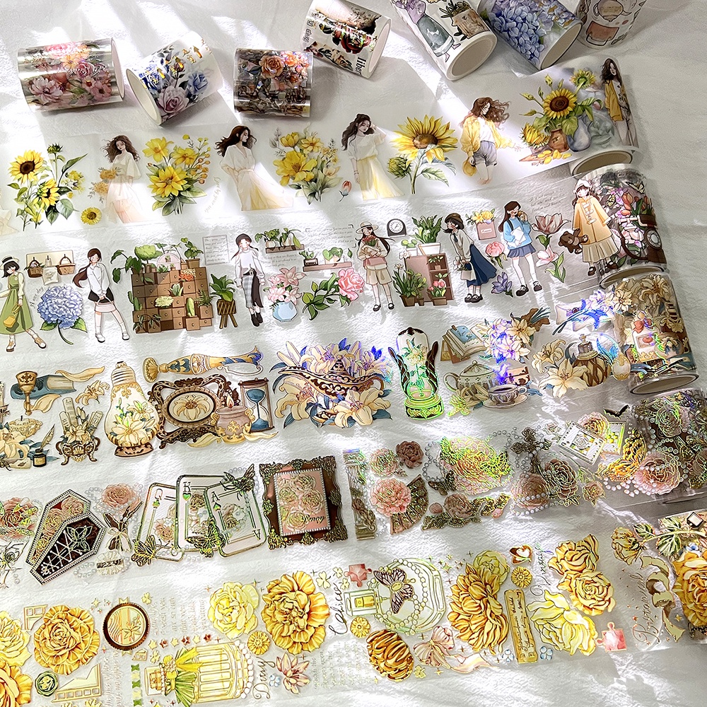 Journamm 1 Roll Aesthetics Journal Masking Tapes Multiple Materials ...