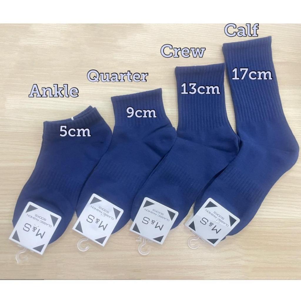 Stokin Cotton Unisex Socks Sport Running Scholl Lelaki Perempuan ...