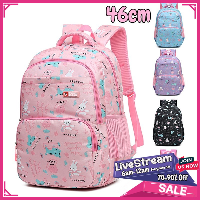 46cm Cute School Bag Kids Beg Galas School Backpack Beg Sekolah ...