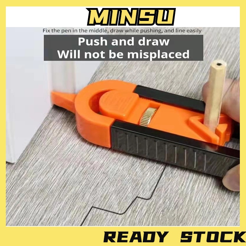 Profile gauge, woodworking measurement, shape measuring gauge, shape ...