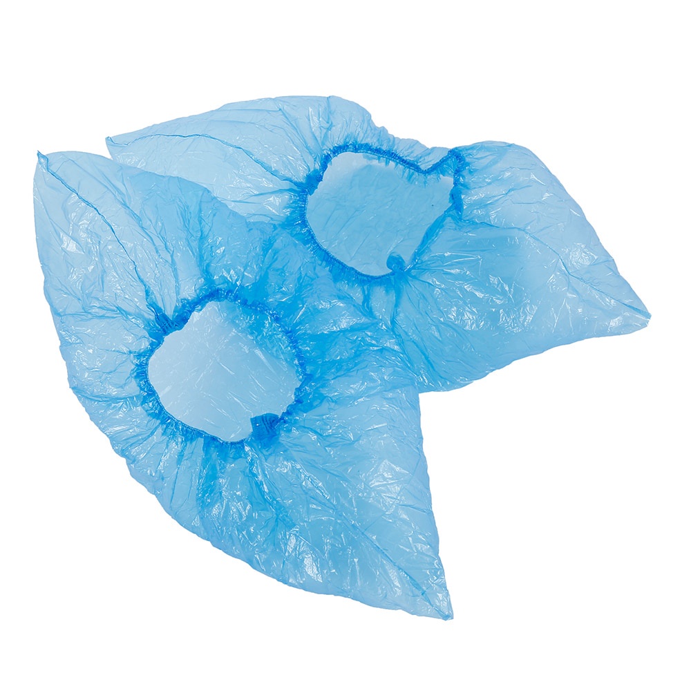 【100pcs】Disposable Plastic Shoe Covers / Waterproof and Rainproof Shoe ...