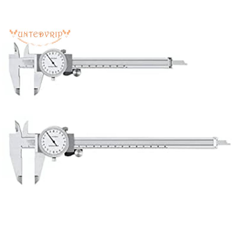 Metric Gauge Measuring Tool Dial Vernier Caliper Shock-Proof Vernier ...