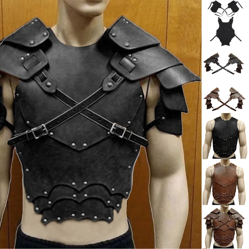 MIS PU Costume Armour Warrior Armors Shoulder Armour Double Shoulder ...
