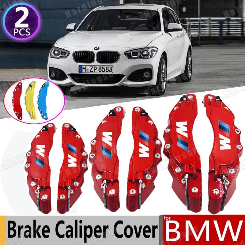 2x Car Universal Aluminum Disc Brake Caliper Covers for BMW E46 E39 E90 ...