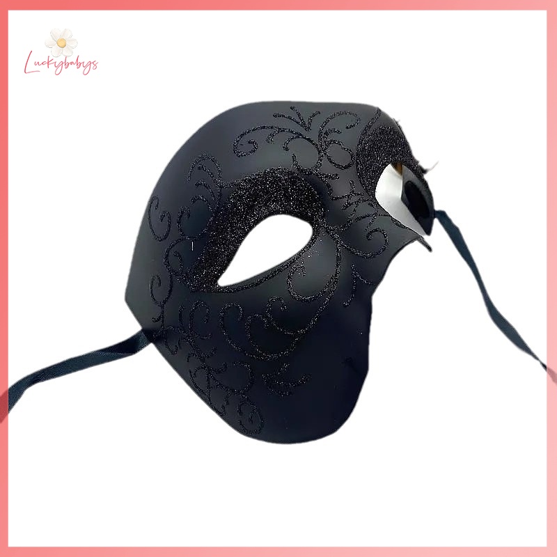Luckybabys> Halloween Costume Party Masquerade Male Masquerade Half ...