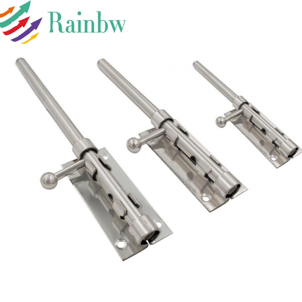 DOOR SLIDE BOLT Catch Chrome Latch Minutes To Install Security ...