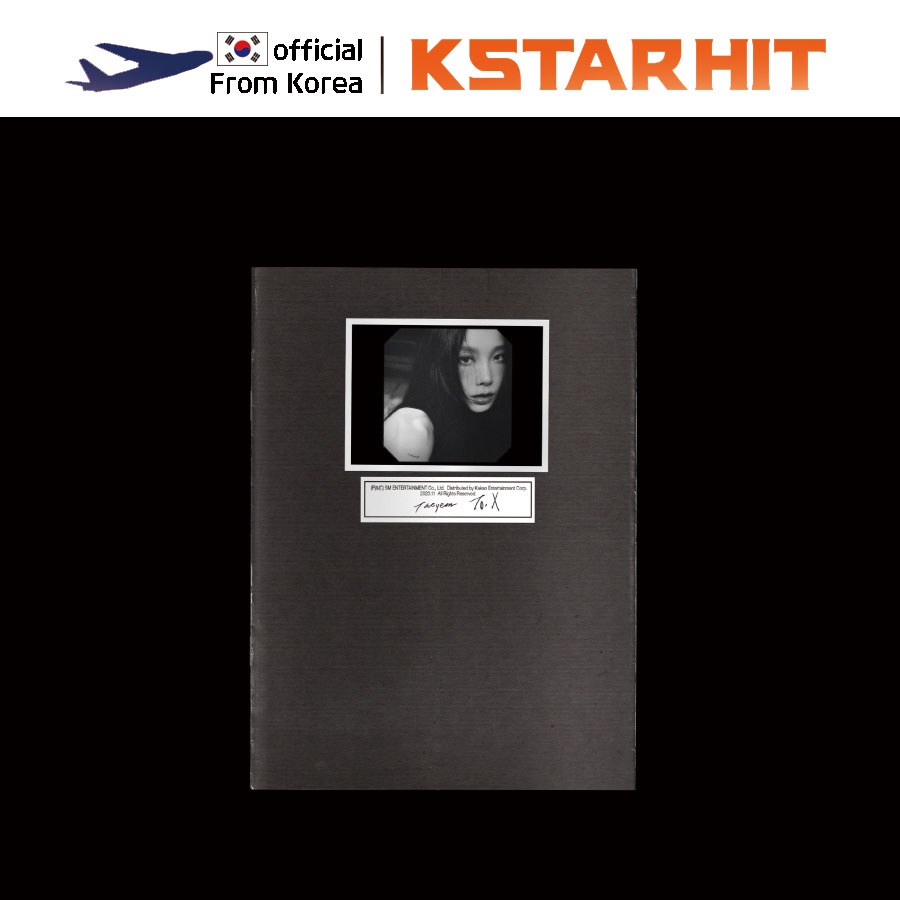 (X Ver.) TAEYEON - 5th mini album [To. X] | Shopee Malaysia