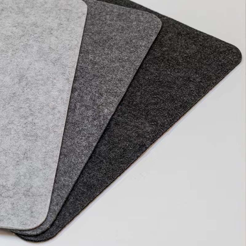 Upgraded Wool Material Natural Felt Desk Pad Felt Table Mat | Shopee ...