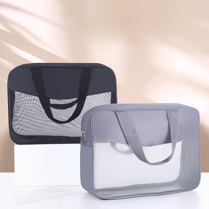 Men's waterproof portable wash bag, portable travel portable mesh ...