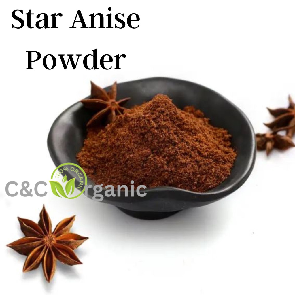 Star Anise Powder 1KG BORONG WHOLESALES 批发 纯正 八角粉 Organic Serbuk Bunga ...