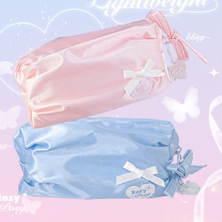 Cdaily|Ballet Style Pencil Case Satin Thin Light Pencil Case Large ...