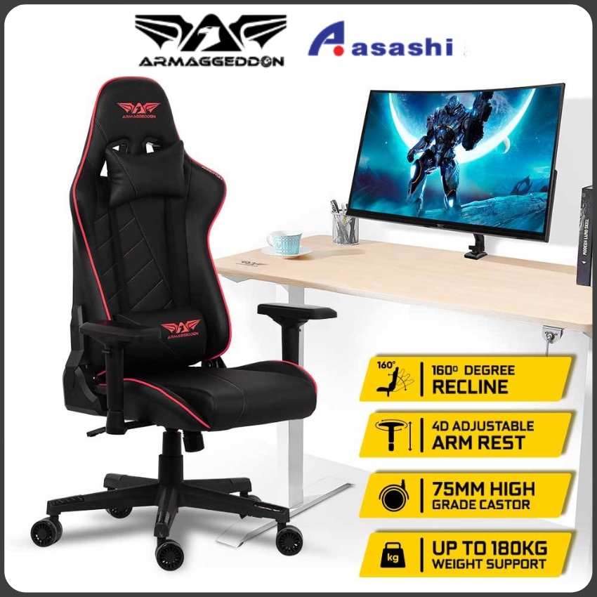 Armaggeddon Shuttle II Premium PU Leather Ultimate Gaming Chair ...