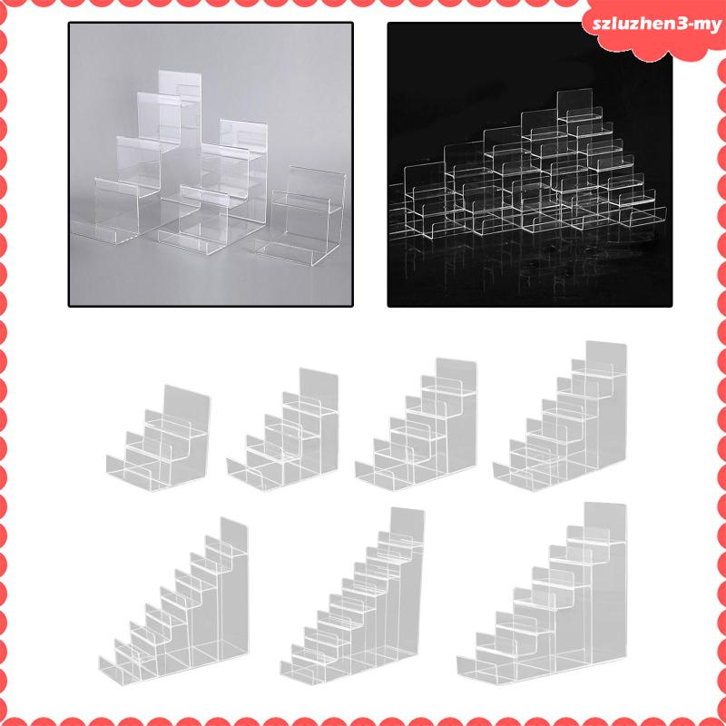 [SzluzhenbcMY] Transparent Acrylic Display Shelf Mobile Wallet Glasses ...