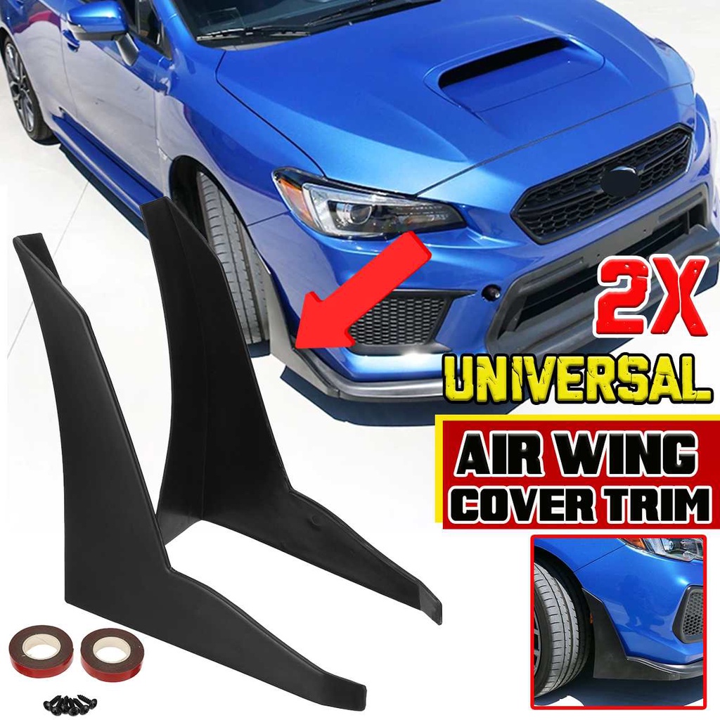 Universal Car Side Fender Air Wing Cover Trim Side Splitters Winglet ...