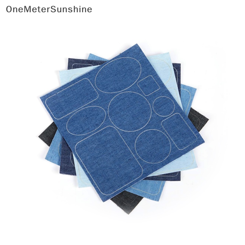 OMS Thicken Denim Self Adhesive Stickers Jeans Hole Seamless Repair ...