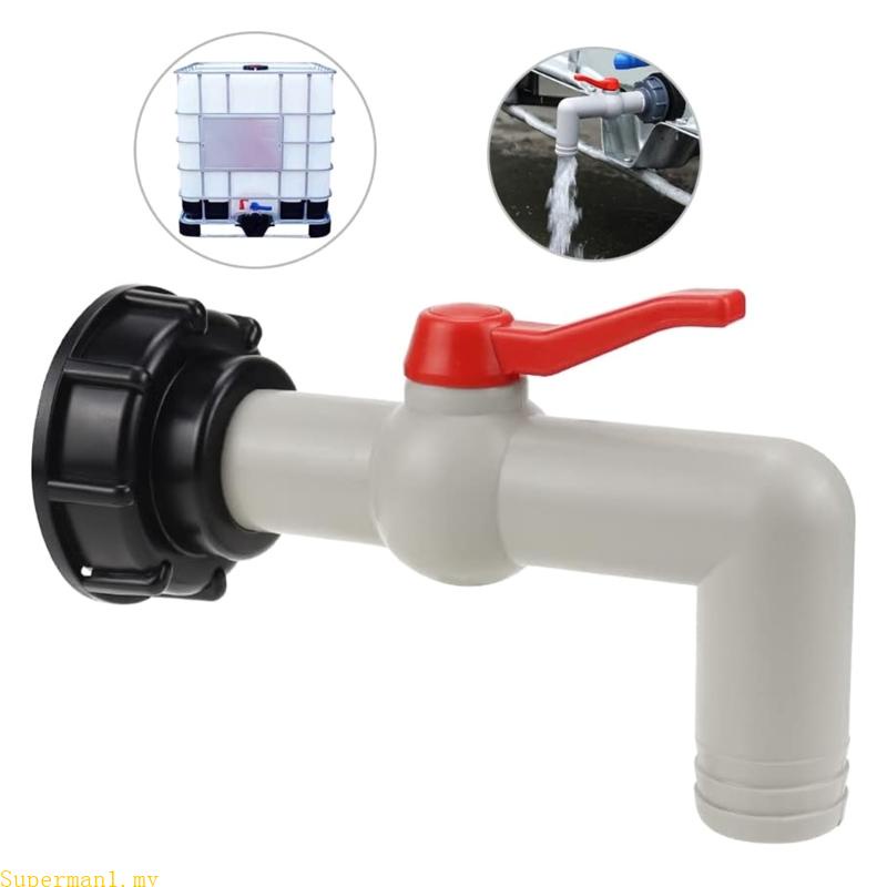 Best Outlet Tap IBC Tank Adapter Outlet Valves Hose Connection Adapter ...