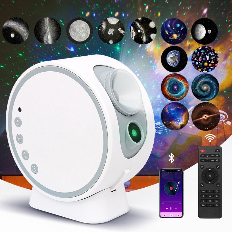 Galaxy Stara Projector Light for Bedroom with 8 Replaceable Optical ...
