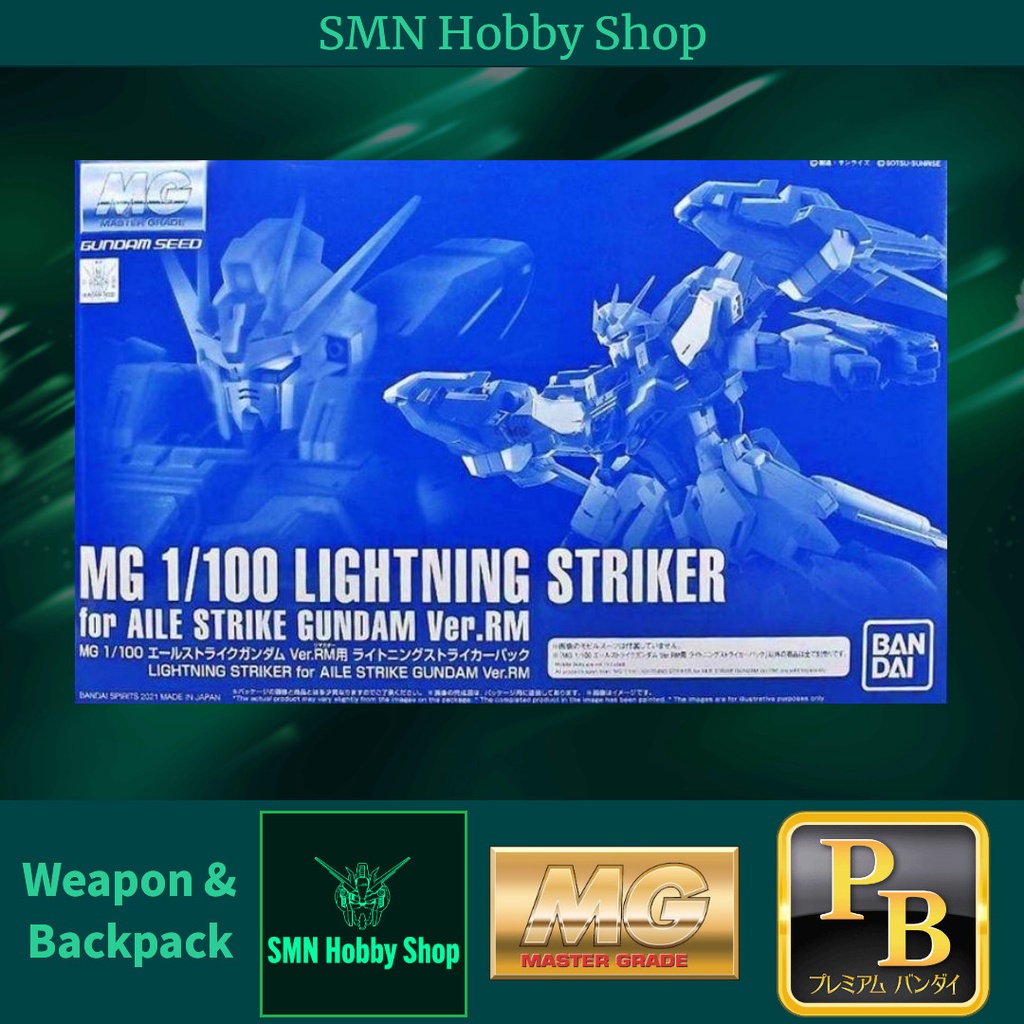 MG 1/100 Lightning Striker for Aile Strike Gundam Addon Weapon ...
