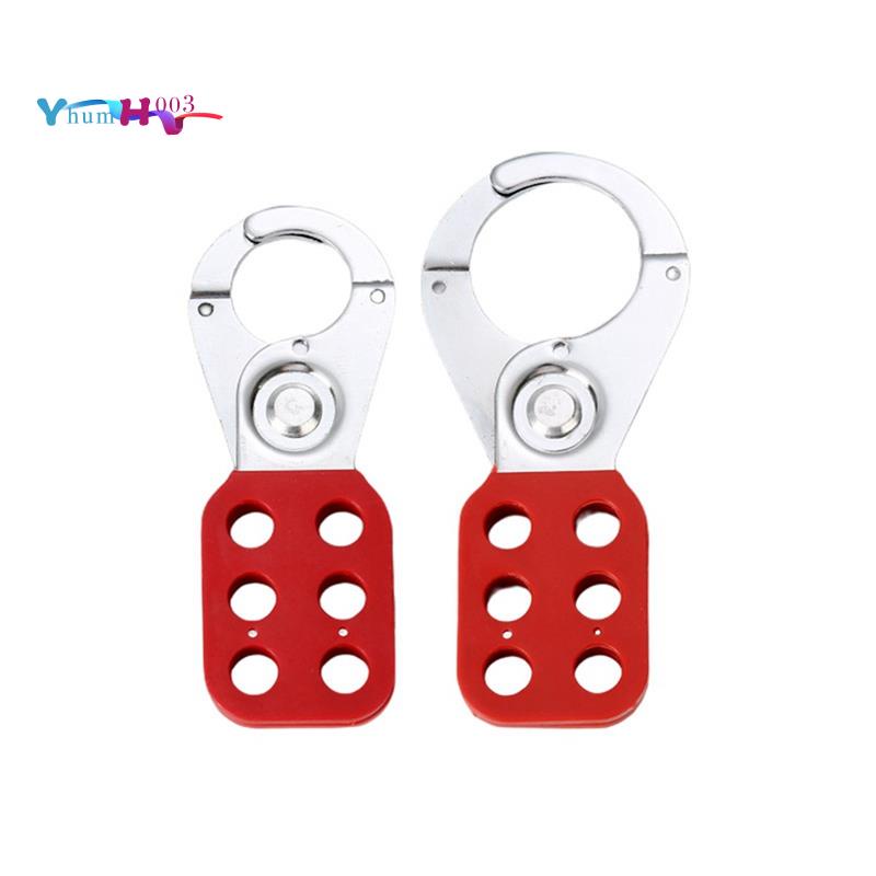 2 PCS Lock Out Tag Out Lock Hasp Safety Padlock Lockout Steel Nylon ...