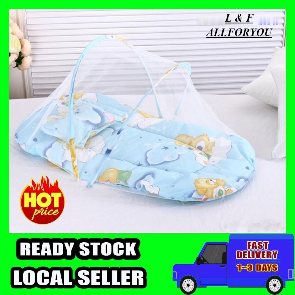 Folding Baby Kids Mosquito Net / TILAM BABY + KELAMBU JARING HALANG ...