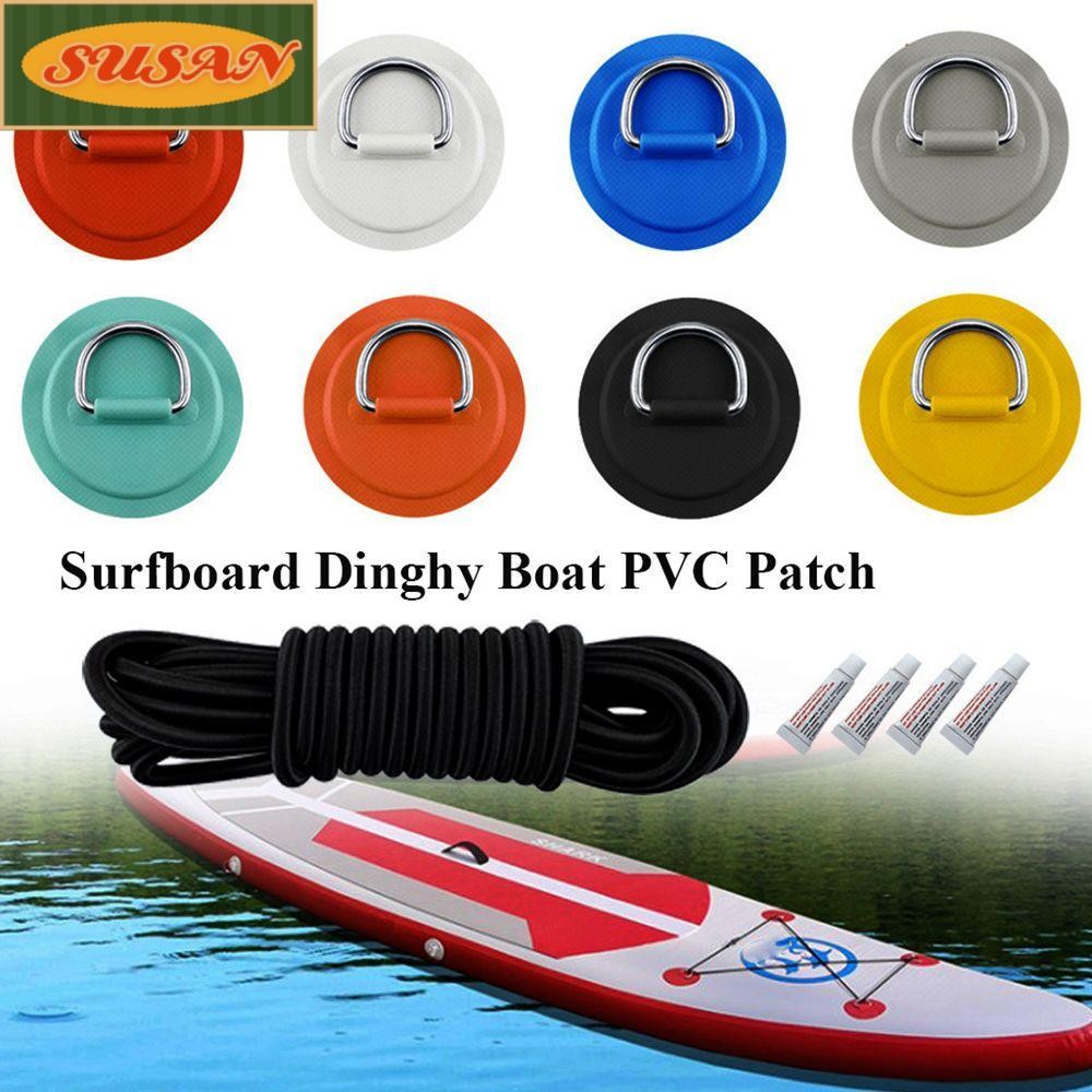 SUSANS 1/4Pcs PVC Patch Surfboard Dinghy Boat Rowing Boats 5M D Ring | Shopee Malaysia