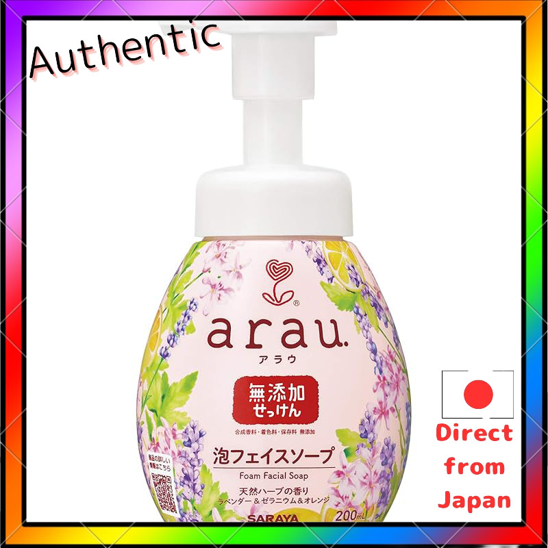 arau (Arau) Saraya Arau Foam Face Soap Liquid Natural Herbs 200 milliliters (x 1) | Shopee Malaysia
