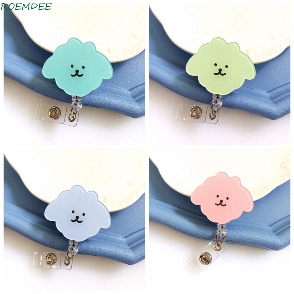 ROEMDEE Nurse Badge Reel, Name Tag Chest Card Retractable Badge Holder ...