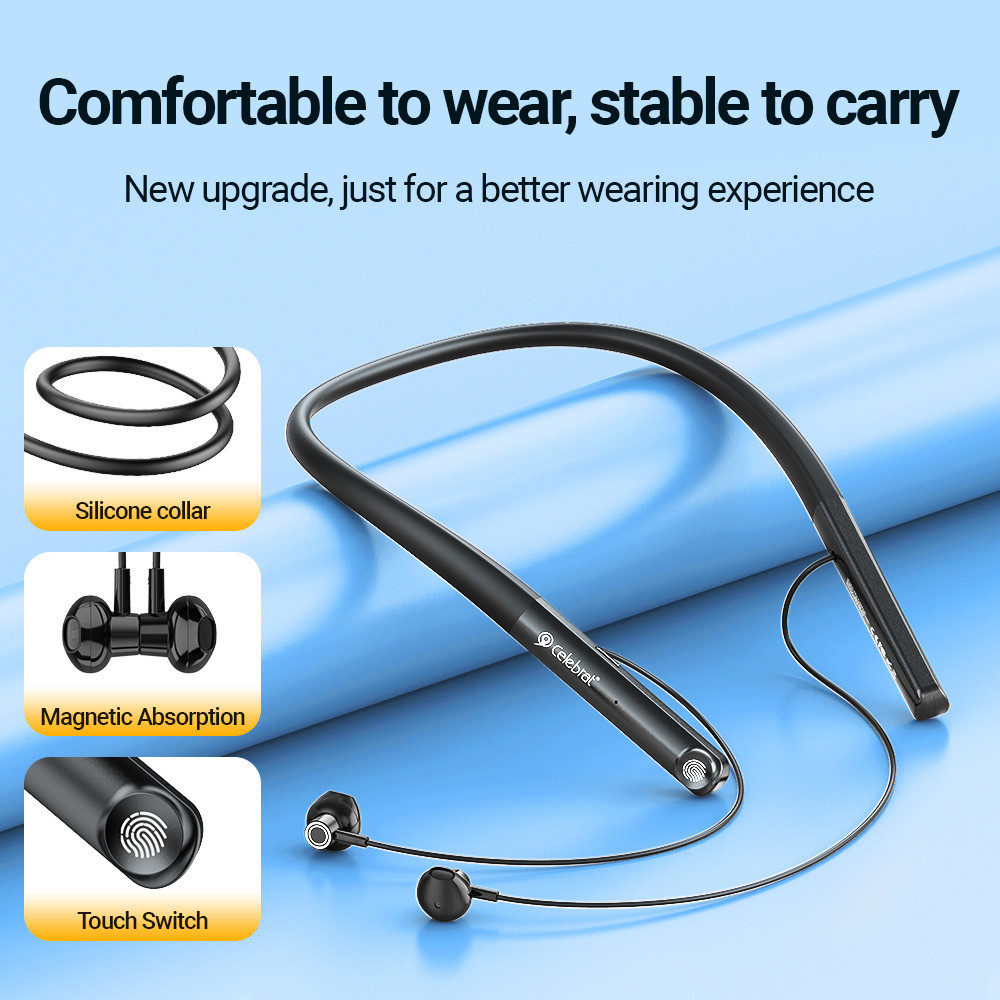 Terlaris Celebrat Neckband Fon Telinga Bluetooth Dalam Telinga Stereo ...