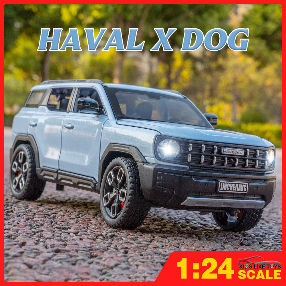 KLT 1:24 Haval X DOG Suv Diecast Model Car Alloy Cars Toys Collection ...