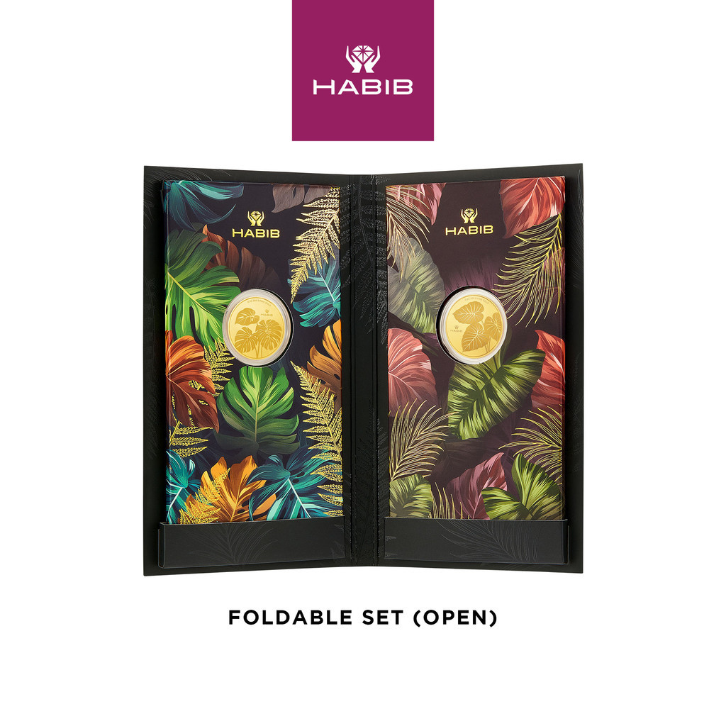 HABIB Tropical Plant Collection | 999.9 Gold Wafer Coin (0.40g ...