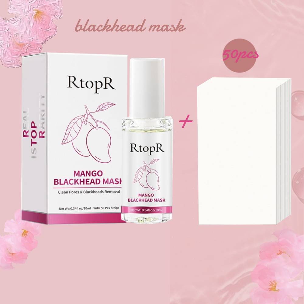 [with 50pcs Paper] 10ml RtopR Mango Blackhead Remover Mask Deep ...