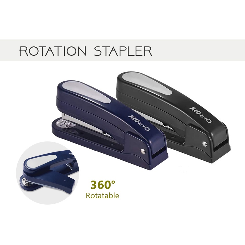 KW-triO 360 Rotation 24/6 Stapler Heavy Duty Staplers Pusing Rotate ...