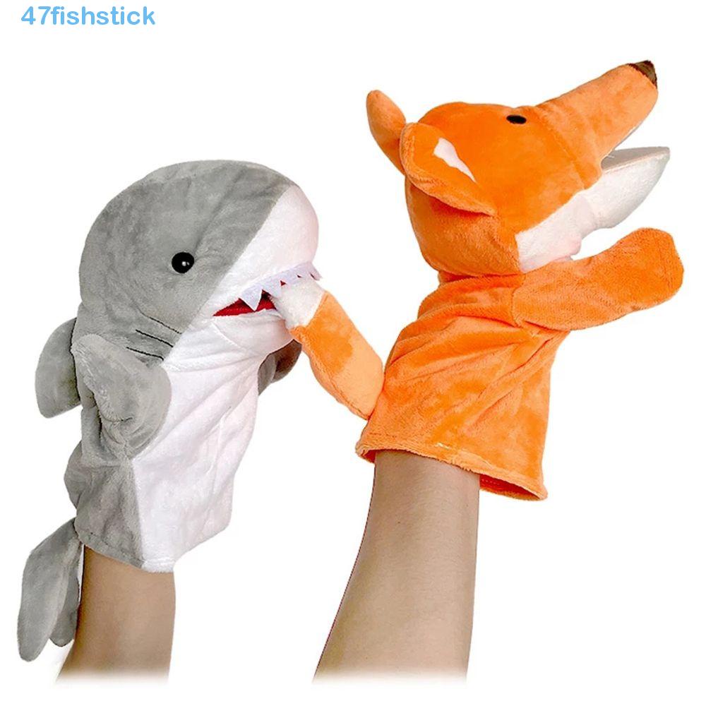 FISHSTICK Kawaii Animal Puppet Educational Toys Hand Finger Puppet ...