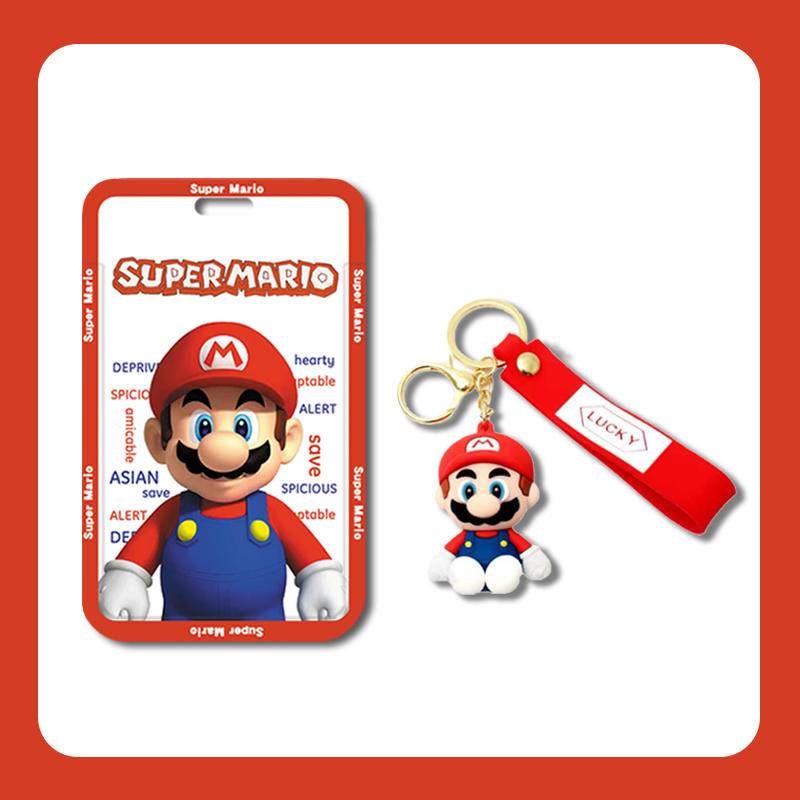 NEW Creative Mario card tide brand cute certificate badge manufacturer ...