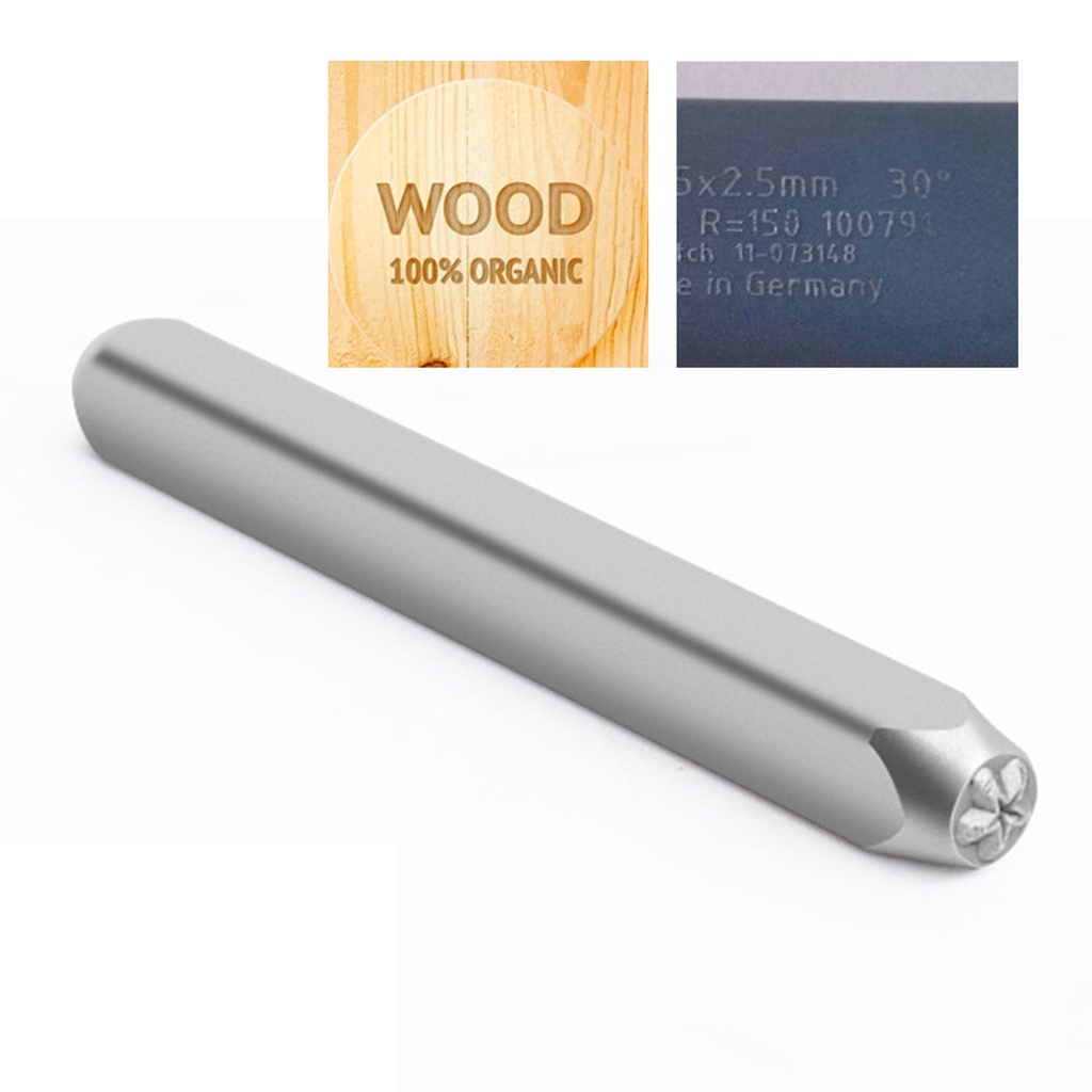 Steel Metal Number Punch Tool Set Engraving Stamp Imprinting Tools ...