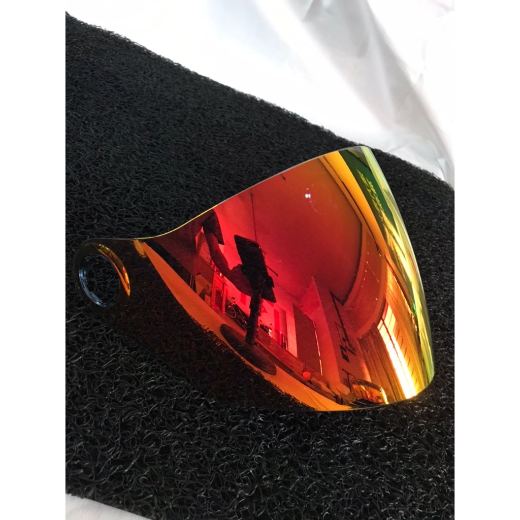 VISOR LASER LS77 /GIVI M30.1 VISOR HELMET(DARK GREY/RAINBOW/REVO RED ...