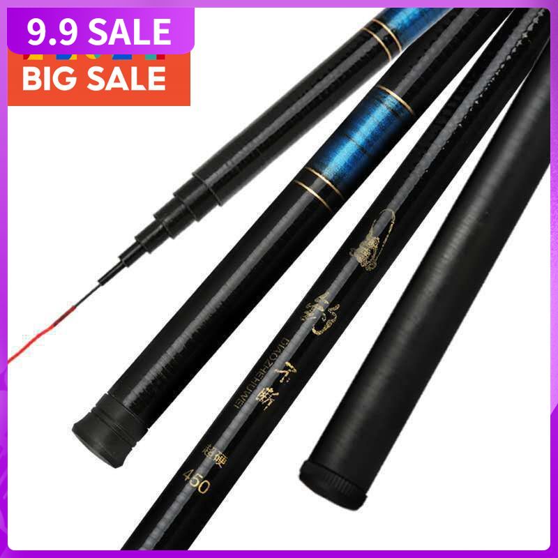 1Pcs Portable Telescopic Fishing Rods 1.8/2.7/3.6/4.5/5.4M Pole ...