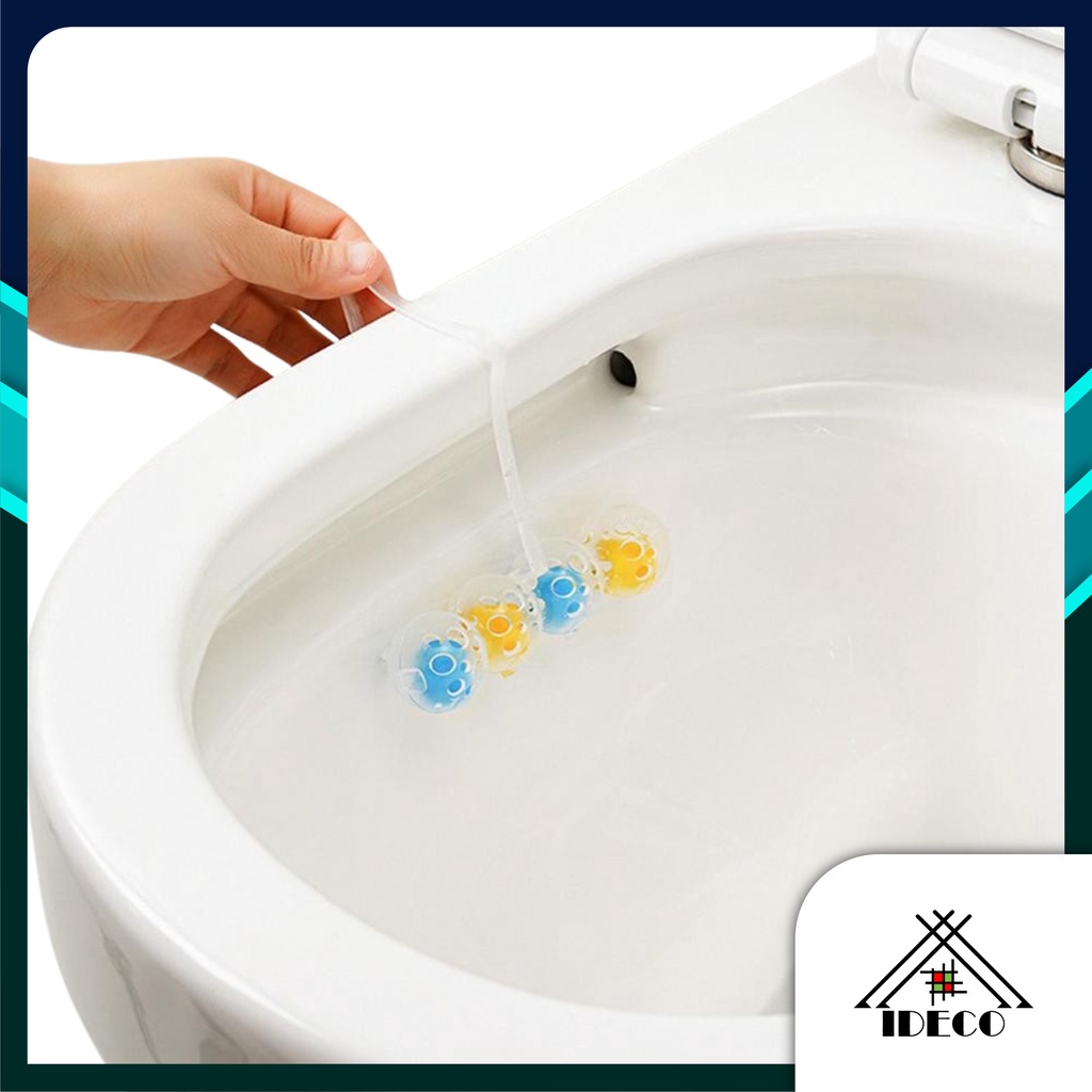 iDECO Toilet Bowl Freshener | Bowl Fresh Toilet Deodorizer Rim Hanger ...