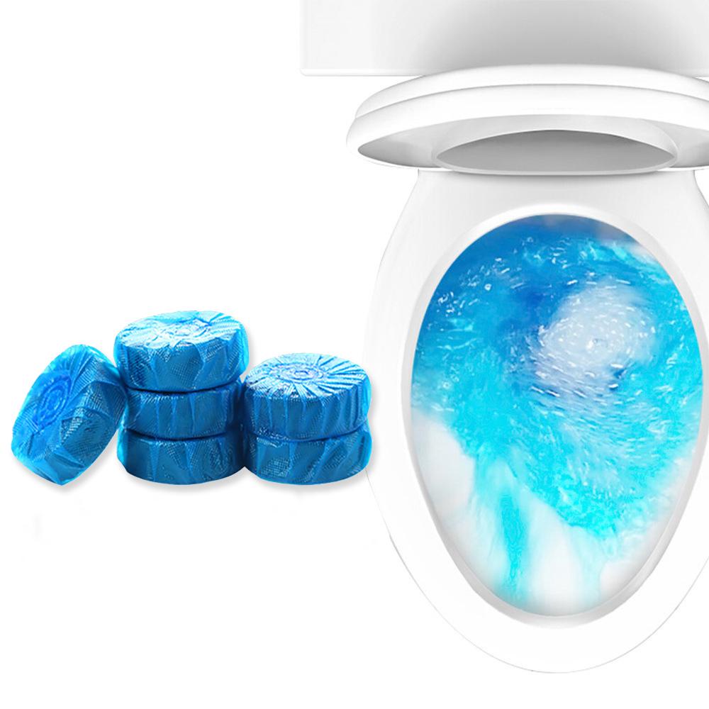 Automatic Toilet Bowl Blue Cleaner Tablets / Bathroom Toilet Tank ...