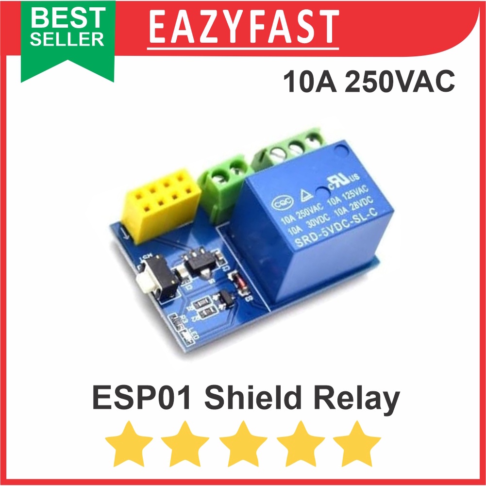 ESP8266 ESP01 ESP 01 Wifi Relay Board Module IoT Smart Remote Control ...