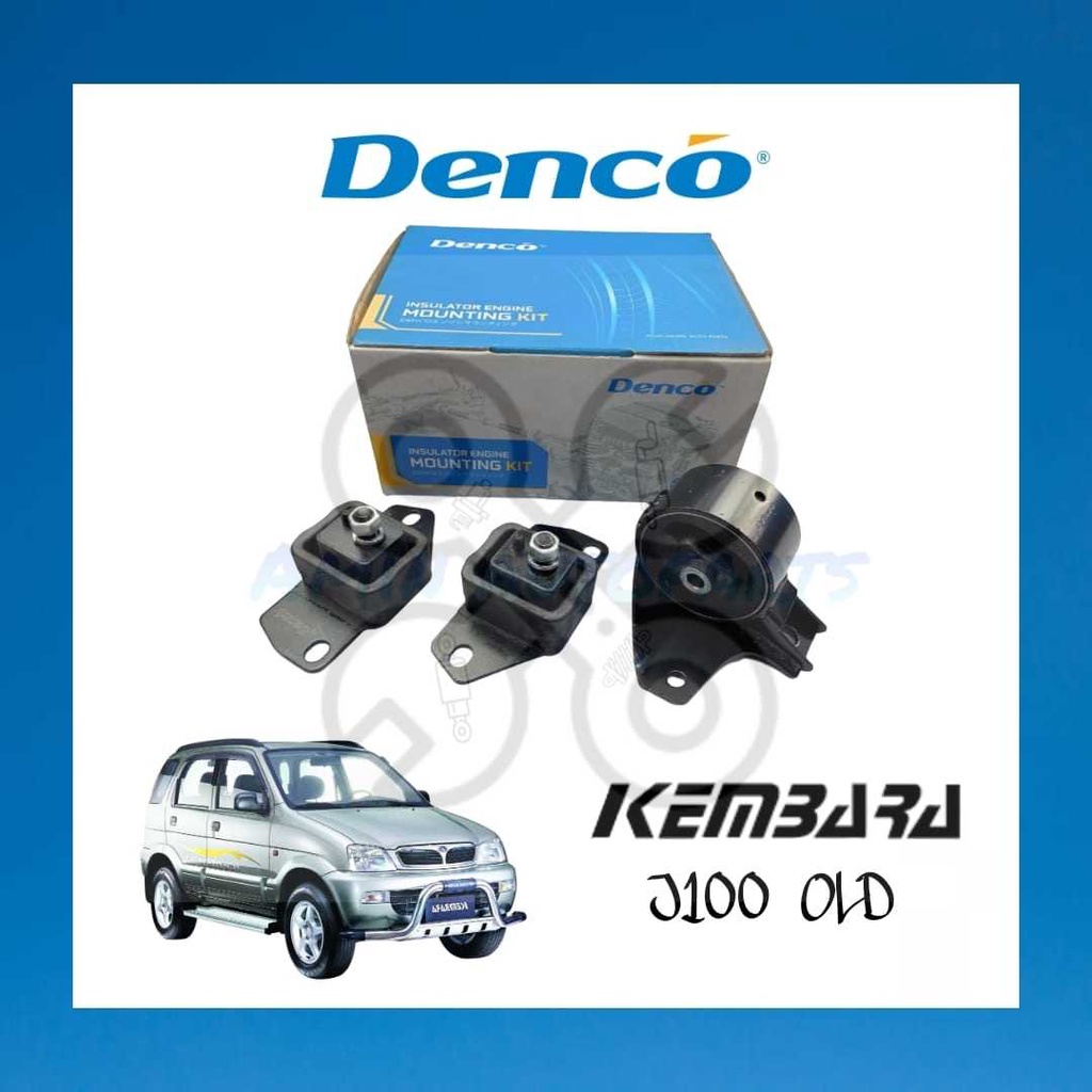 Denco Perodua Kembara Engine Mounting Kit Set [Auto / Manual] Original ...