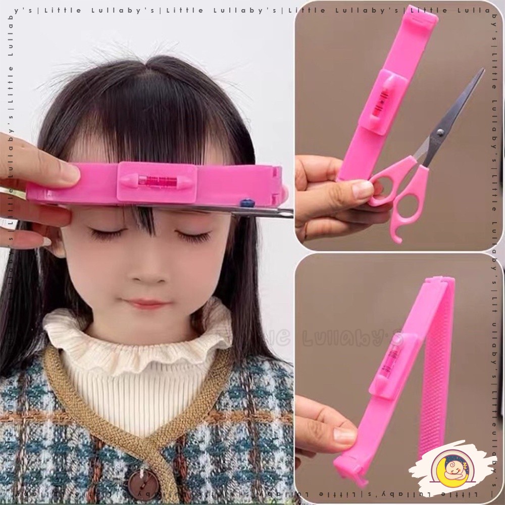 [3 IN 1] Hair Bang Clip Cut Set Salon Trimmer Clipper Cutter Scissor ...
