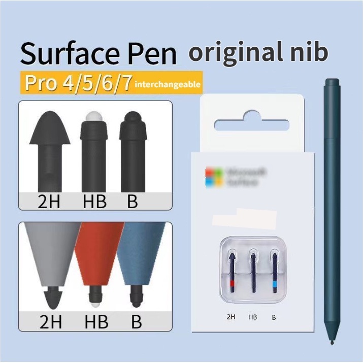 Original Touch Screen Pen Refill Stylus Nibs Surface Pen HB Stylus Pen ...