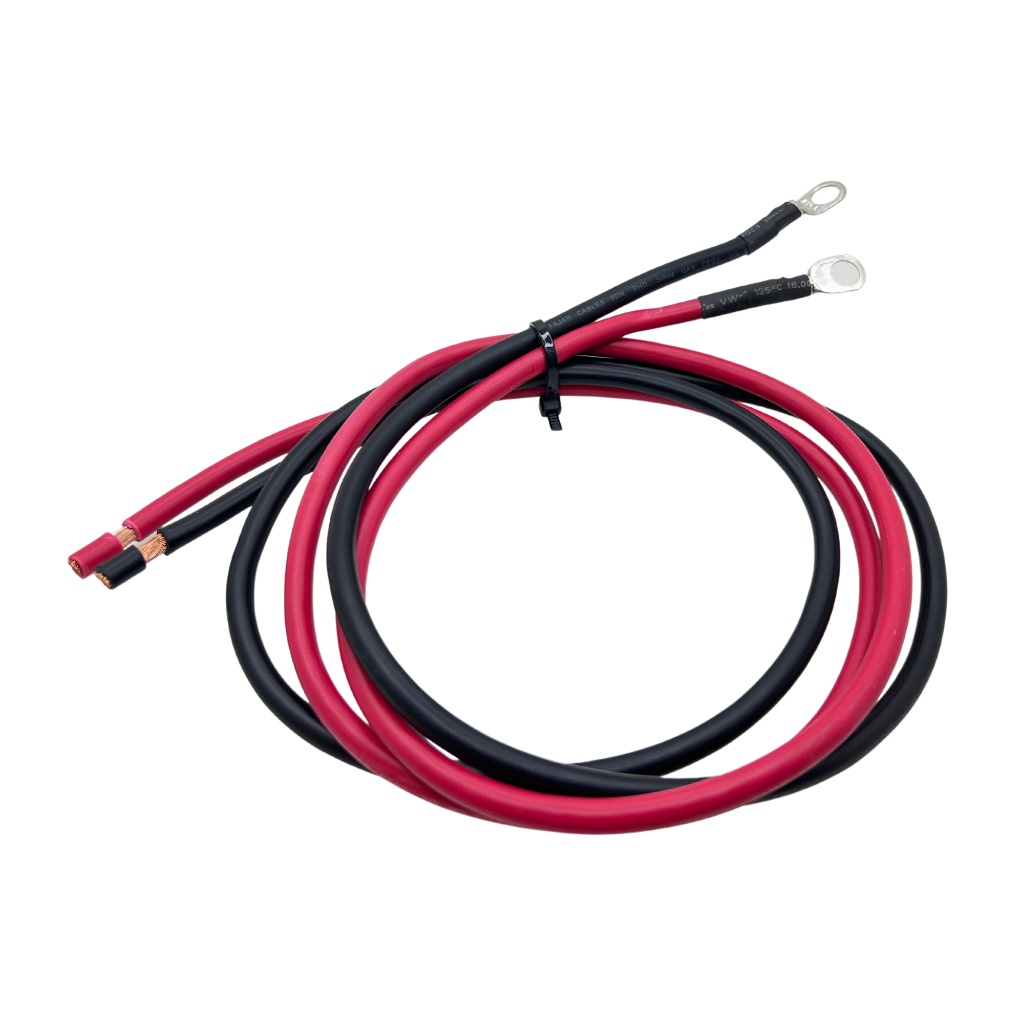 6mm2(10AWG) / 10mm2(8AWG) Flexible Battery Cable 100% Solid Pure Copper ...