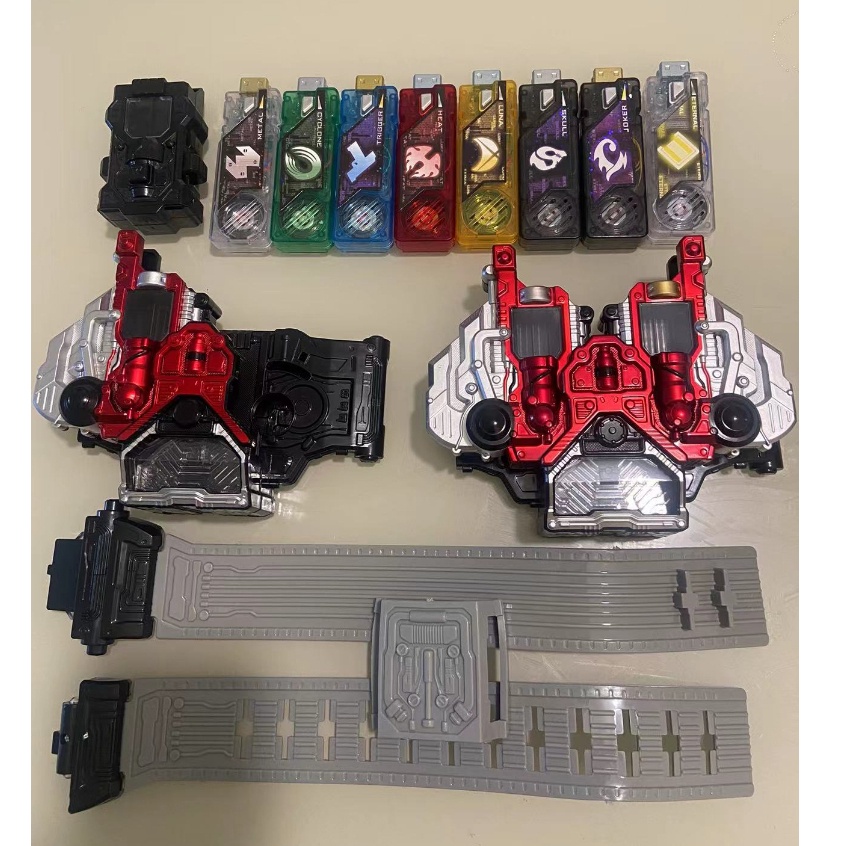 Kamen Rider W Driver Henshin Belt Lost driver DX memory cyclone joker ...